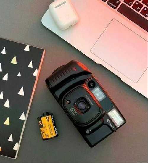 Камера Fuji Zoom Cardia Multi 800 пленка винтаж