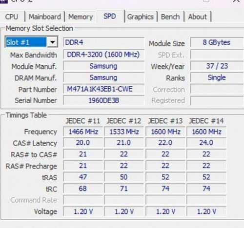 Оперативная память для Ноутбука 2шт. Samsung