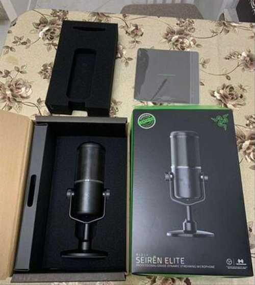 Микрофон стримерский Razer Seiren elite