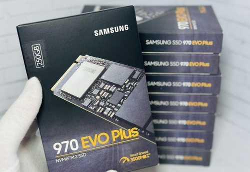 SSD Samsung 970 evo plus 250GB nvme (новые)
