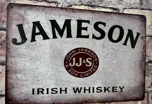 Декор на стену Jameson Whiskey Арт 337
