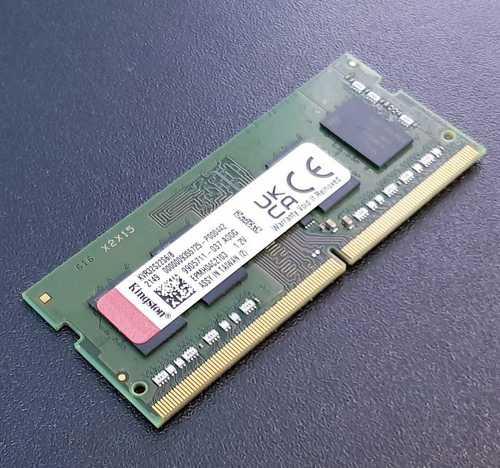 Оперативная память ddr4 sodimm 8gb kingston 3200