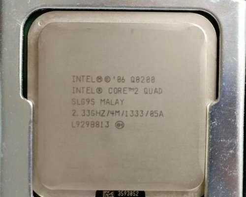 Процессор Core 2 Quad Q8200 intel 4 ядра s775