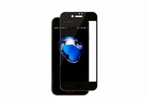 Защитное стекло iPhone 7Plus/8Plus (Черное)