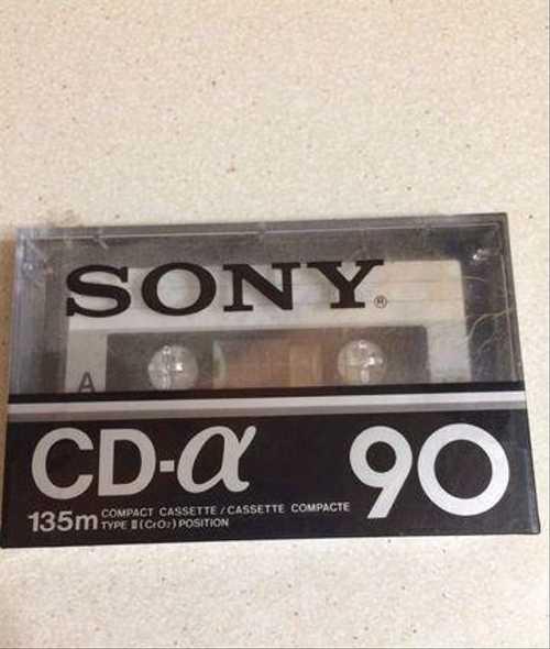 Аудиокассета sony CD-a 90