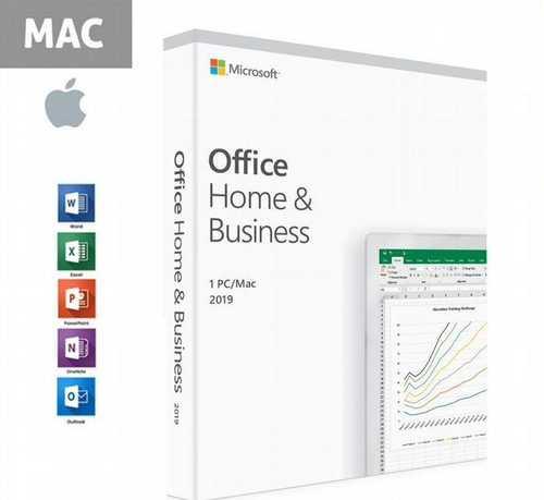 Microsoft Office 2019 Home and Business Mac PC