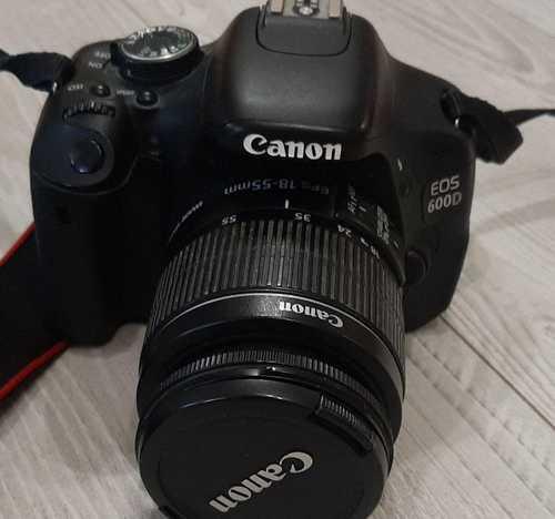 Фотоаппарат canon eos 600d kit