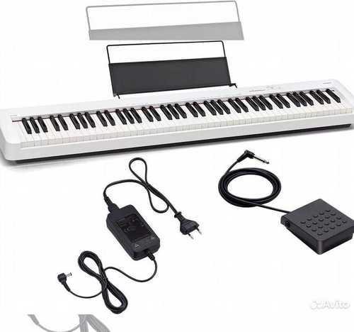 Цифровое пианино casio CDP S110WE белое