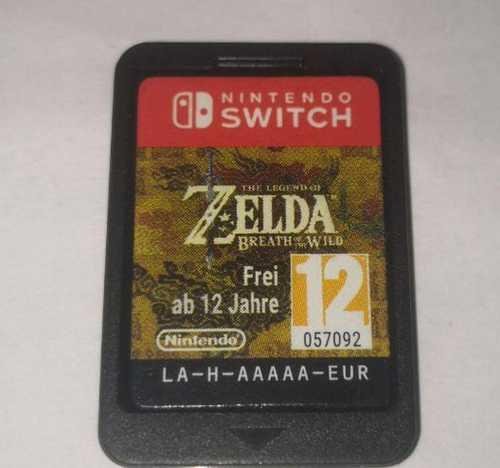 The legend of zelda breath of the wild(nintendo)