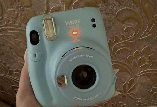 Фотоаппарат instax mini 11 (голубой)