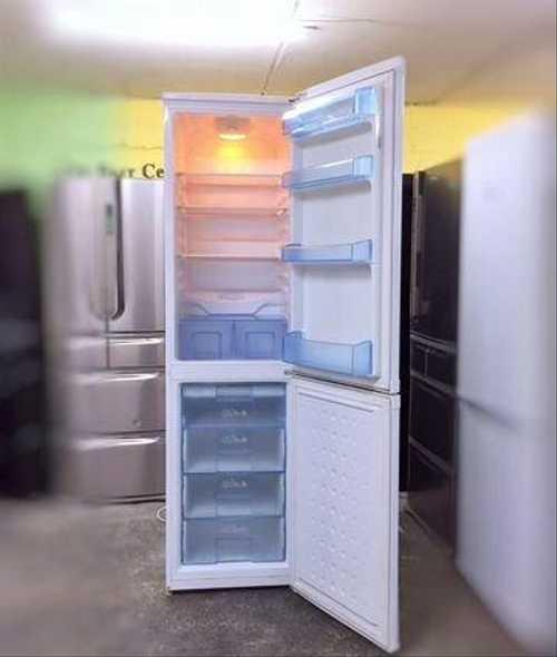 Холодильник узкий Beko бу двухметровый