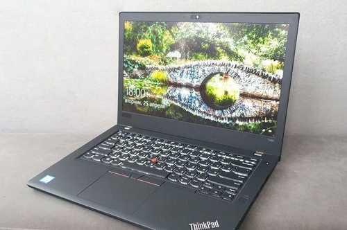 14"IPS +Гарантия ThinkPad T480 i5/16Гб+/NVMe256Гб+