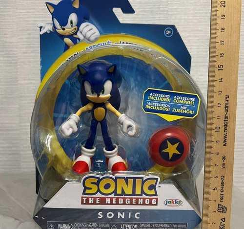 Фигурка Соник Sonic Jakks Pacific 10 см