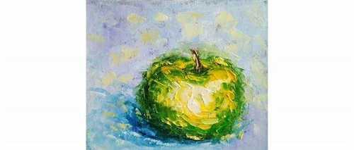 Картина фрукты натюрморт маслом мастихином
