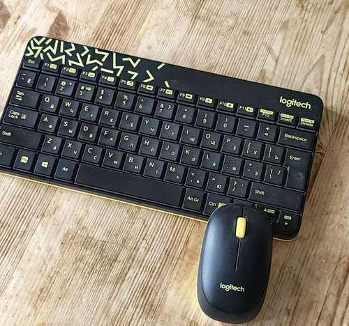 Клавиатура и мышь Logitech MK240