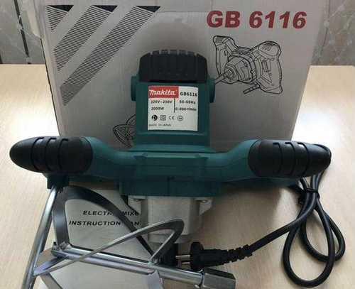 Миксер Makita Строительный GB6116