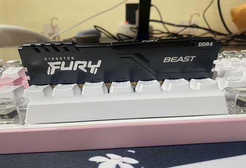 Kingston fury beast black 16gb ddr4 3200mhz