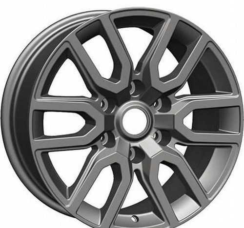 Khomen Wheels KHW1723 (Toyota LC Prado/Lexus GX) 8 \R17 6x139,7 ET25.0 D106.1 Gray Литые