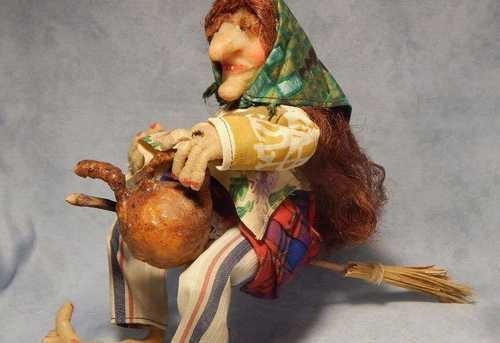 Кукла-сувенир подвесная «Пасхальная ведьма»