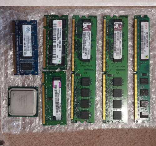 Оперативная память DDR 2 от 1 гб