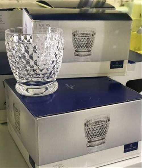 Villeroy boch boston стопки прозрачные