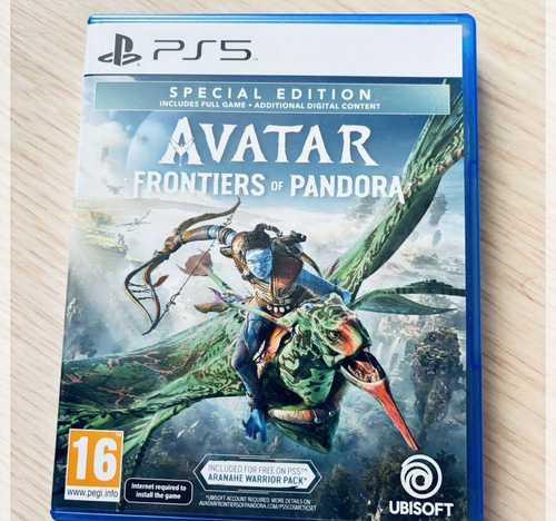 Avatar frontiers of pandora ps5 диск