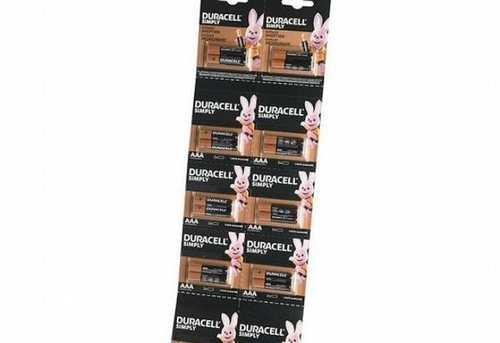 Duracell LR03 Simply MN2400 2x10 BL20 отрывные