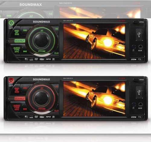 Автомагнитола soundmax SM-CMD3008