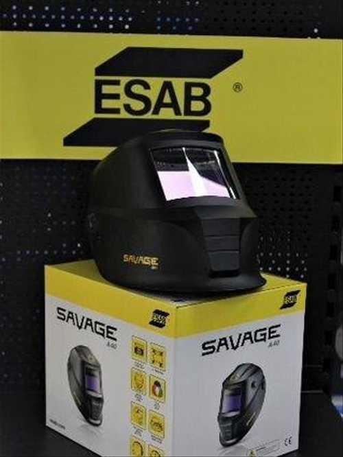 Сварочная маска esab savage А40 черная