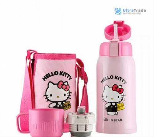 Детский термос Xiaomi Beddybear 600ml Hello Kitty