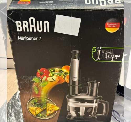 Блендер погружной braun