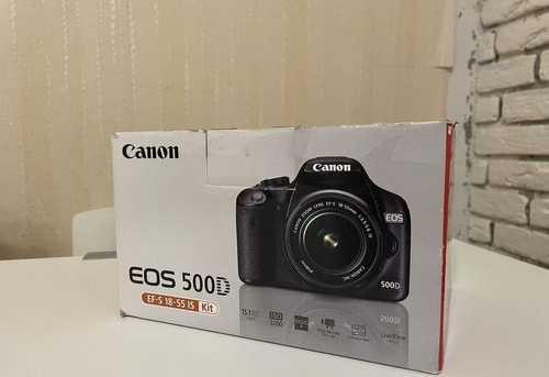 Зеркальный фотоаппарат canon eos 500D