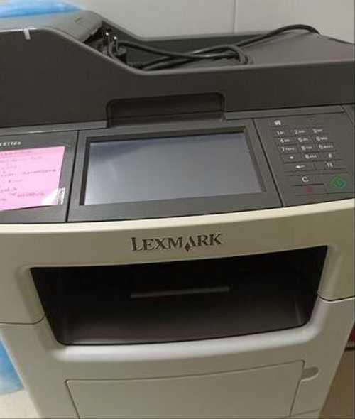 Принтер Lexmark MX611de (на запчасти)