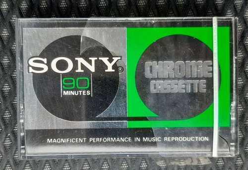 Аудиокассета sony chrome cassette