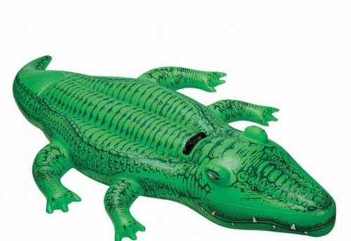 Надувной плот игрушка Крокодил