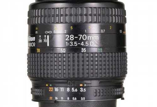 Nikon 28-70mm f/3.5-4.5D AF б/у