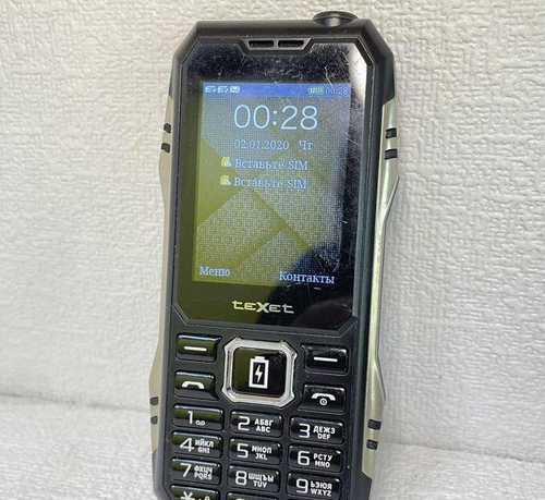Телефон teXet TM-D428, 2 SIM, черный