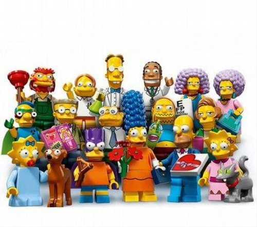 Lego minifigures Simpson 2