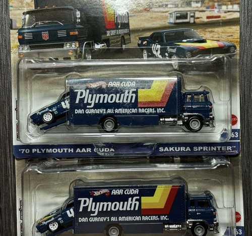 Hot wheels premium team transport