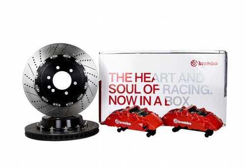 Тюнинг тормозов Toyota Sequoia Brembo GT8 передних
