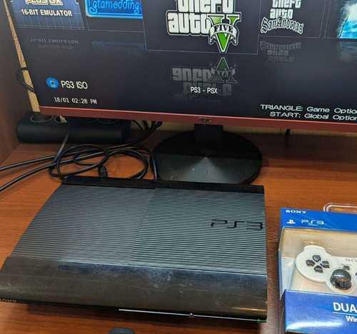 Sony playstation 3 super slim 500gb прошитая