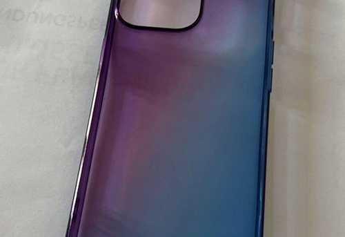 Чехол на iPhone 13 pro градиент фиолетовый