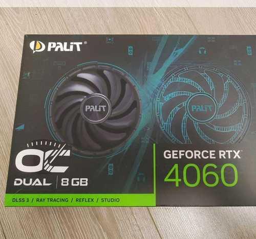 Видеокарта RTX 4060 Palit Dual OC