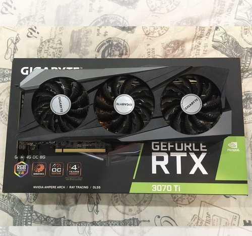 Видеокарта rtx 3070 ti, гарантия днс