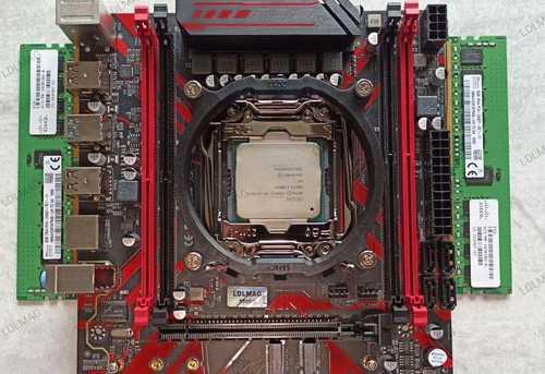 Комплект Xeon x99h629 E5 2670v3 16gb DDR4