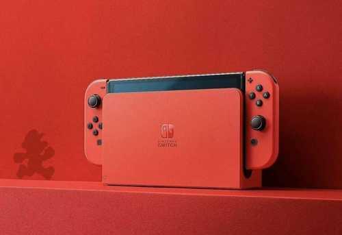 Nintendo switch oled mario edition