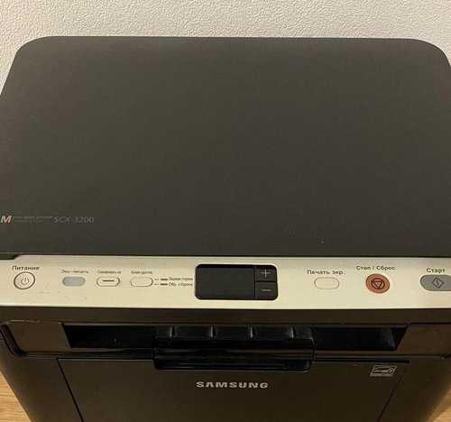 Принтер лазерный мфу ч/б Samsung SCX-3200