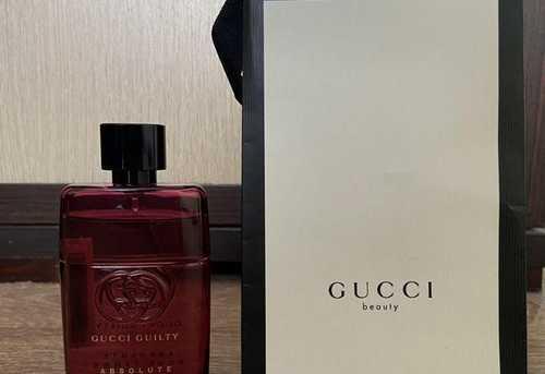 Туалетная вода gucci guilty absolute pour femme