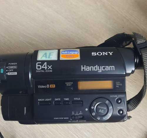 Видеокамера sony handycam 64 х