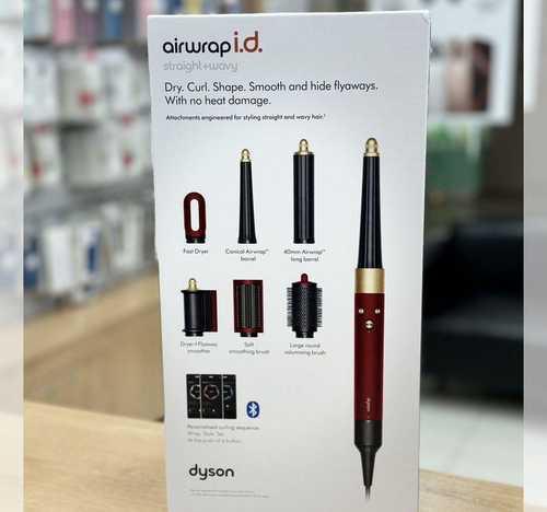 Новый Dyson AirWrap Long i.d Red Velvet/Gold